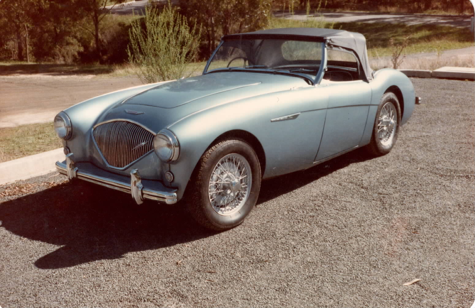 Blue Healey – 1954 Austin Healey